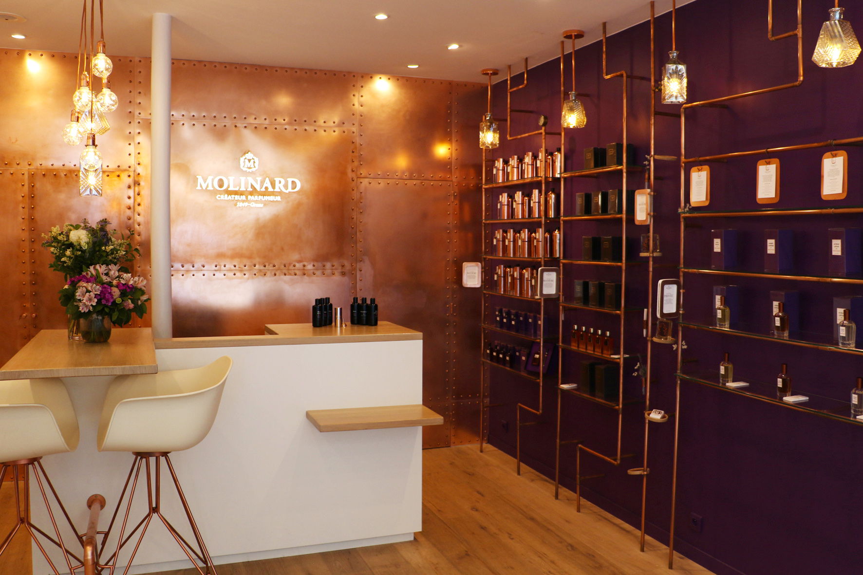 Molinard ouvre une nouvelle boutique à Paris - VieDeLuxe.fr