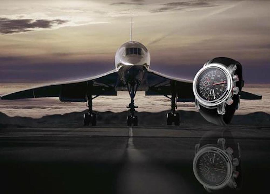 Une pièce du Concorde intégrée dans le chronographe Machmeter Aéro ...